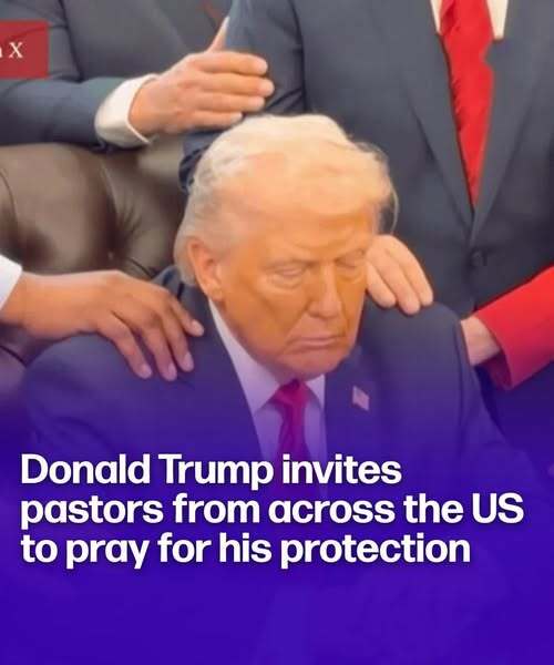 Trump Hosts Pastors From Across the US for a Prayer Gathering – Heart ...
